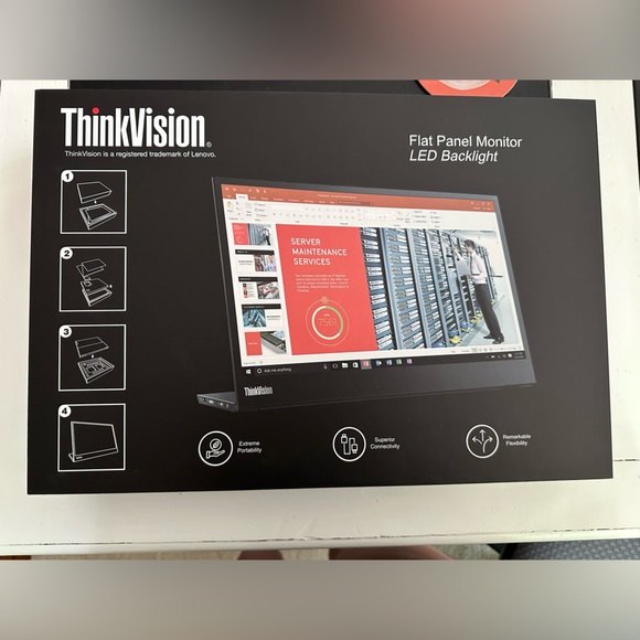 Lenovo | Computers, Laptops & Parts | Thinkvision M4 Portable Monitor ...